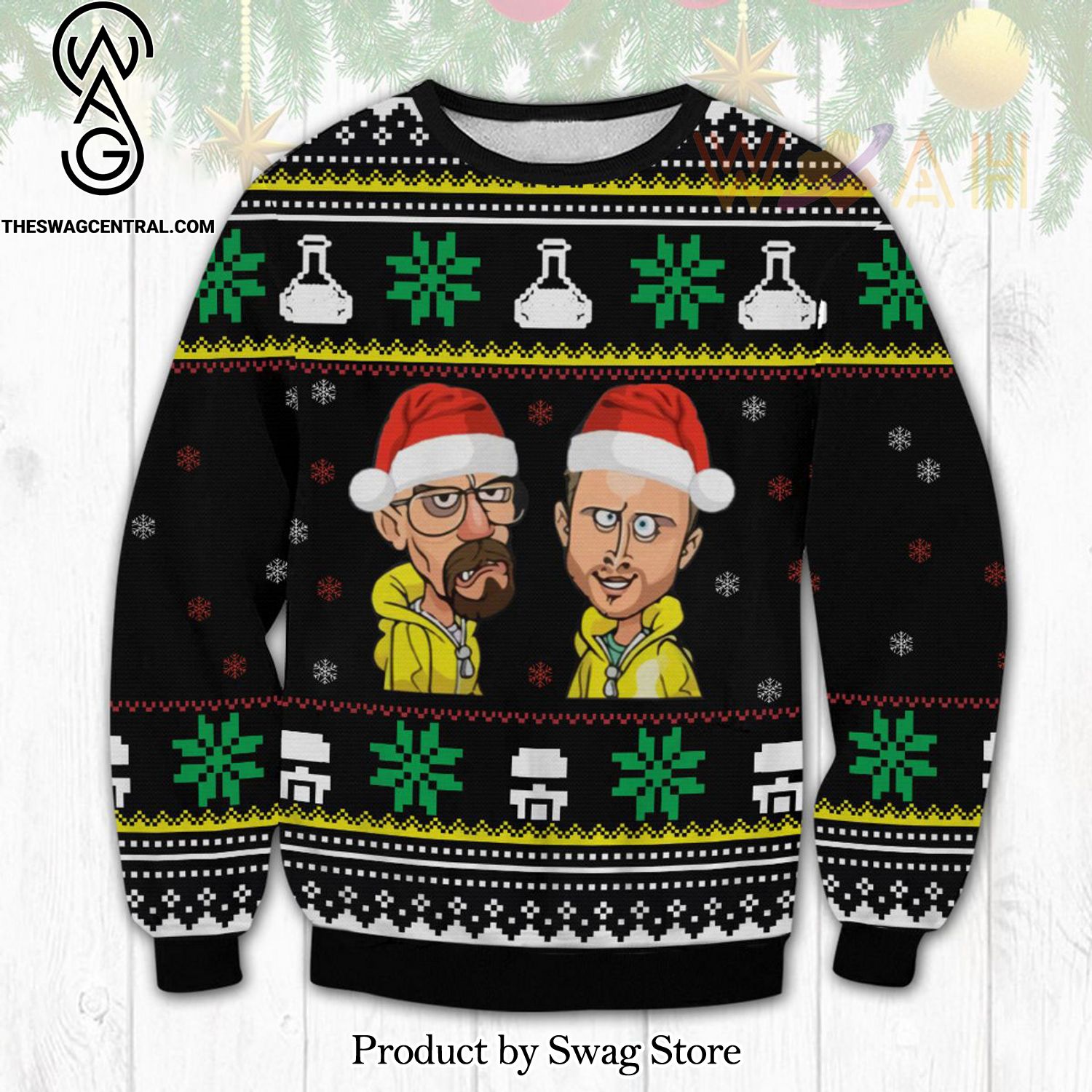 Breaking Bad Knitting Pattern Ugly Christmas Sweater
