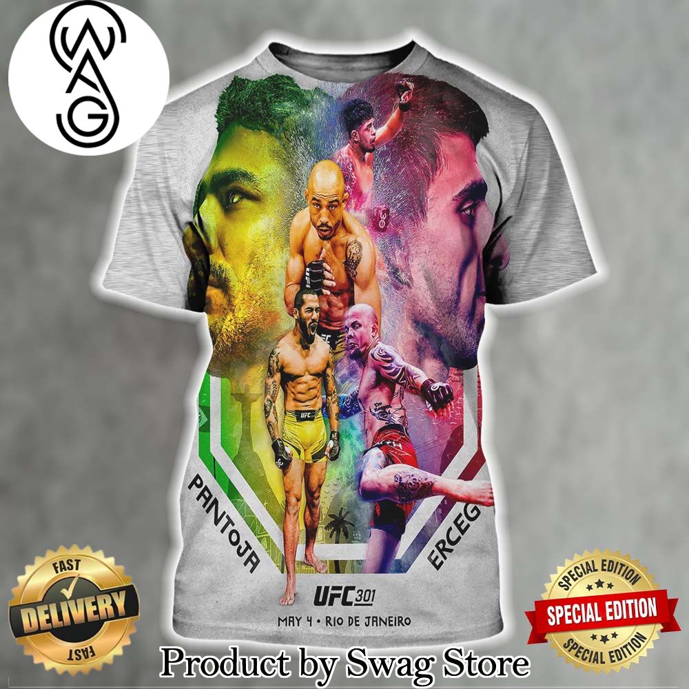 UFC 301 Pantoja Versus Erceg At Rio De Janeiro Brazil On May 4th 2024 ...